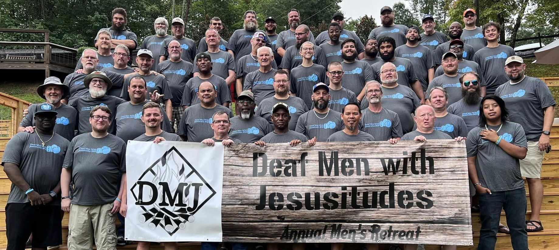 Deaf Men with Jesusitudes | DEAF MEN RETREAT